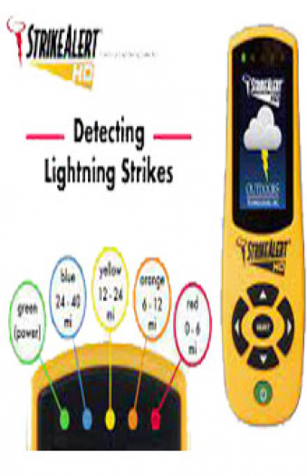 Jual Lightning Detector Strike Alert HD - deteksi petir